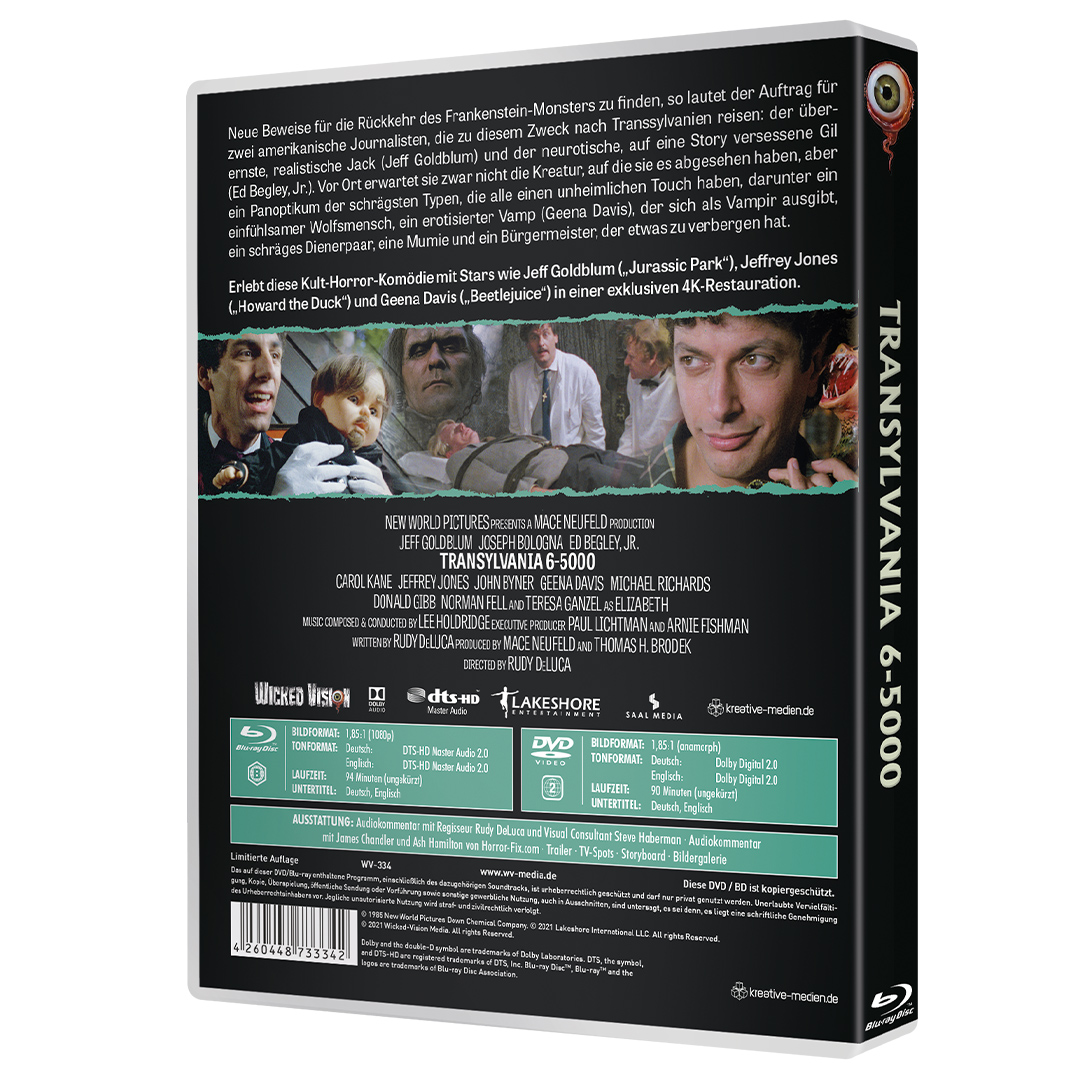 Transylvania 6-5000 (Dual-Disc-Edition) - Wicked Vision Distribution GmbH