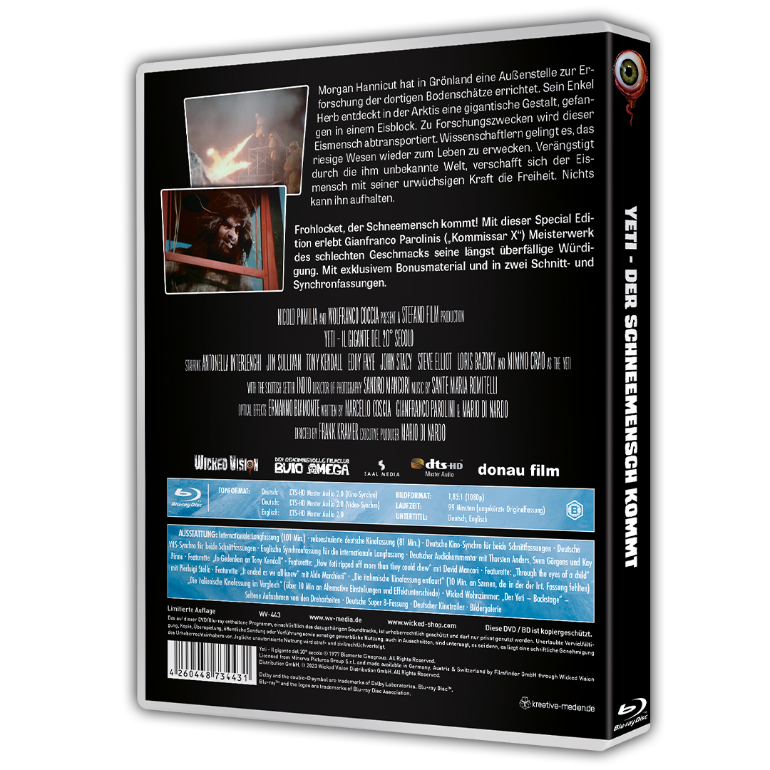 Yeti: The Giant of the 20th Century (Special Edition) - Wicked Vision ...